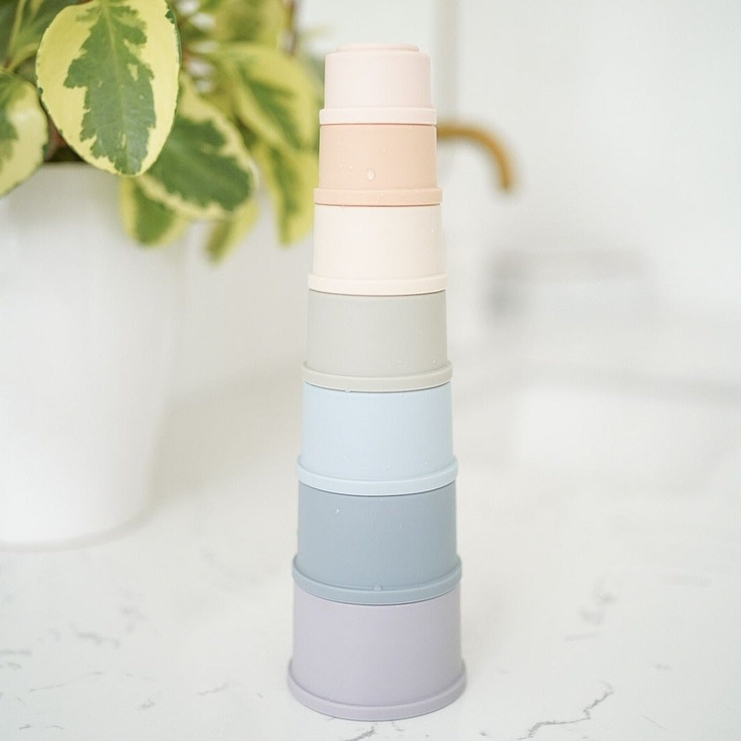 7 piece stacking/nesting cups | Tailored Tots